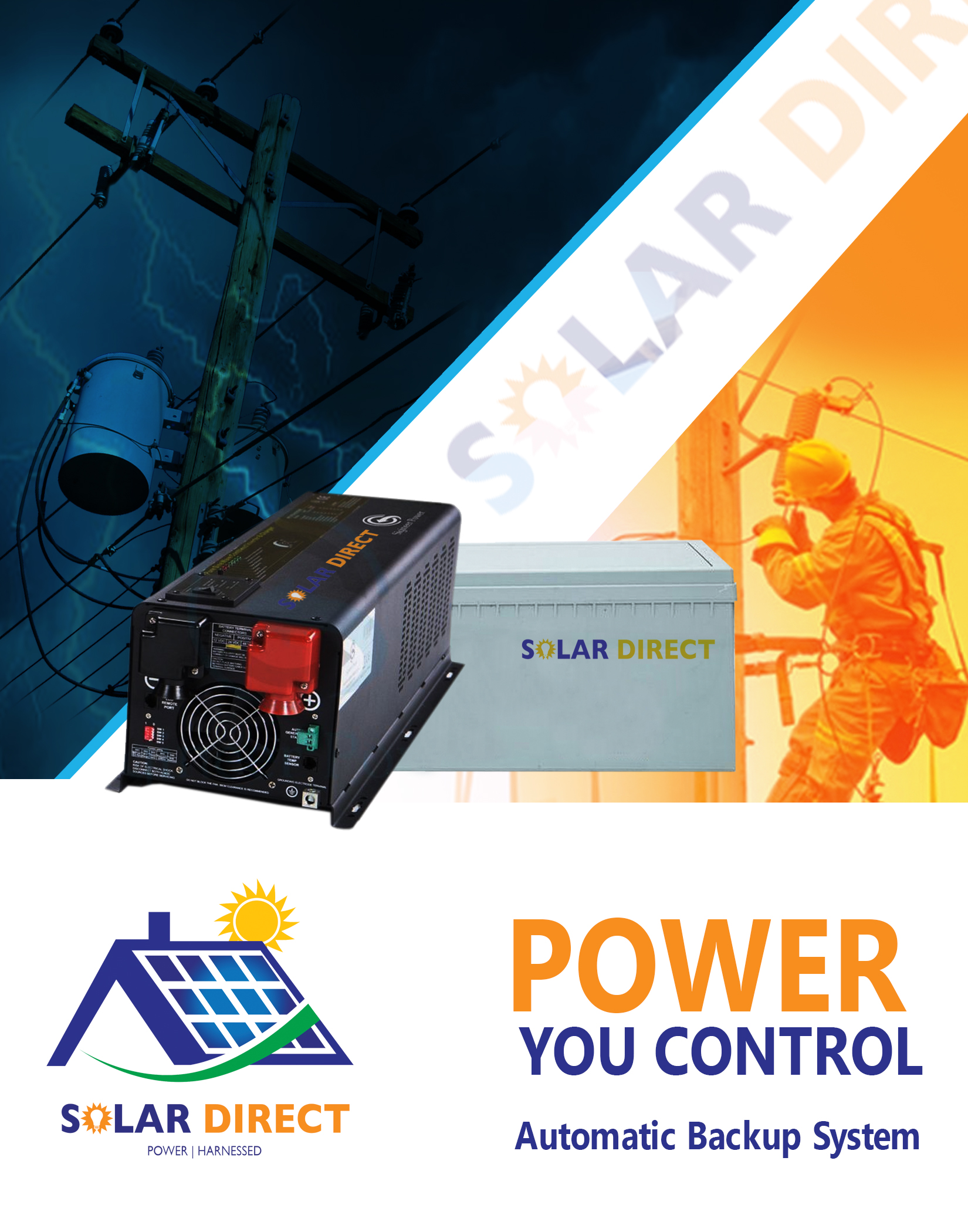 Backup Systems – Solar Direct Guyana